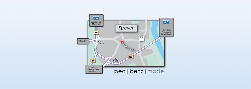 So finden Sie uns! - BEA|BENZ|MODE