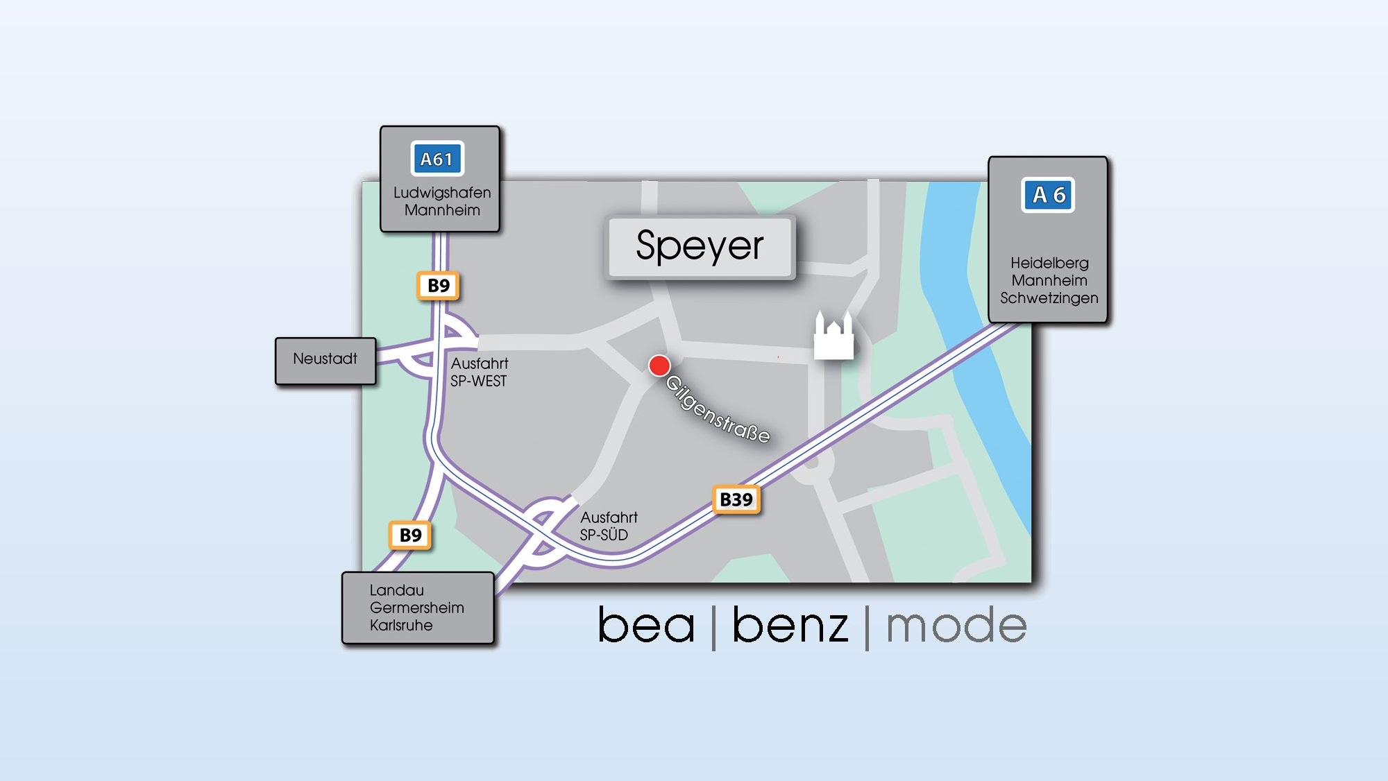 So finden Sie uns! - BEA|BENZ|MODE